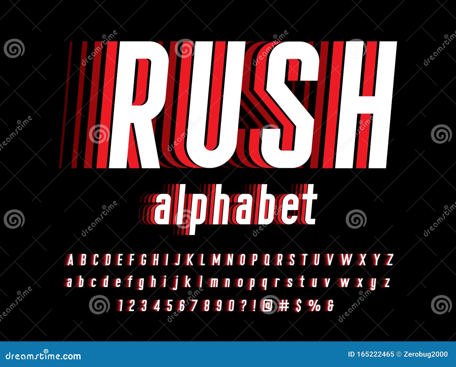 Speed font stock vector. Illustration of symbol, sport - 165222465