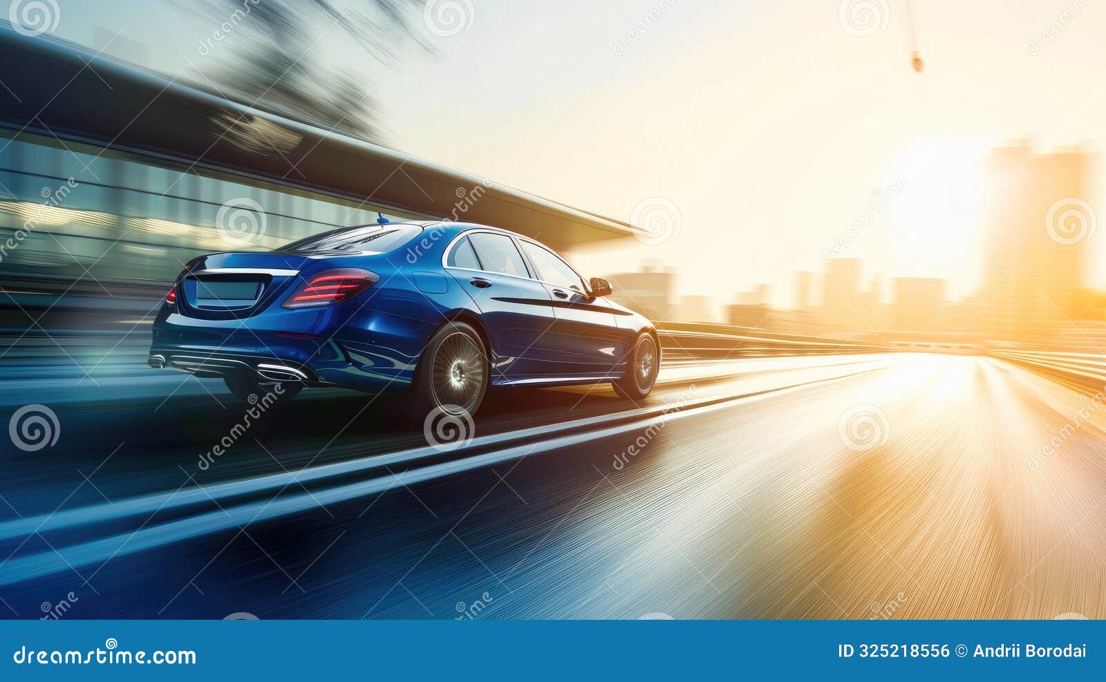 Speed and Style: Business Travel in Motion. Stock Illustration ...