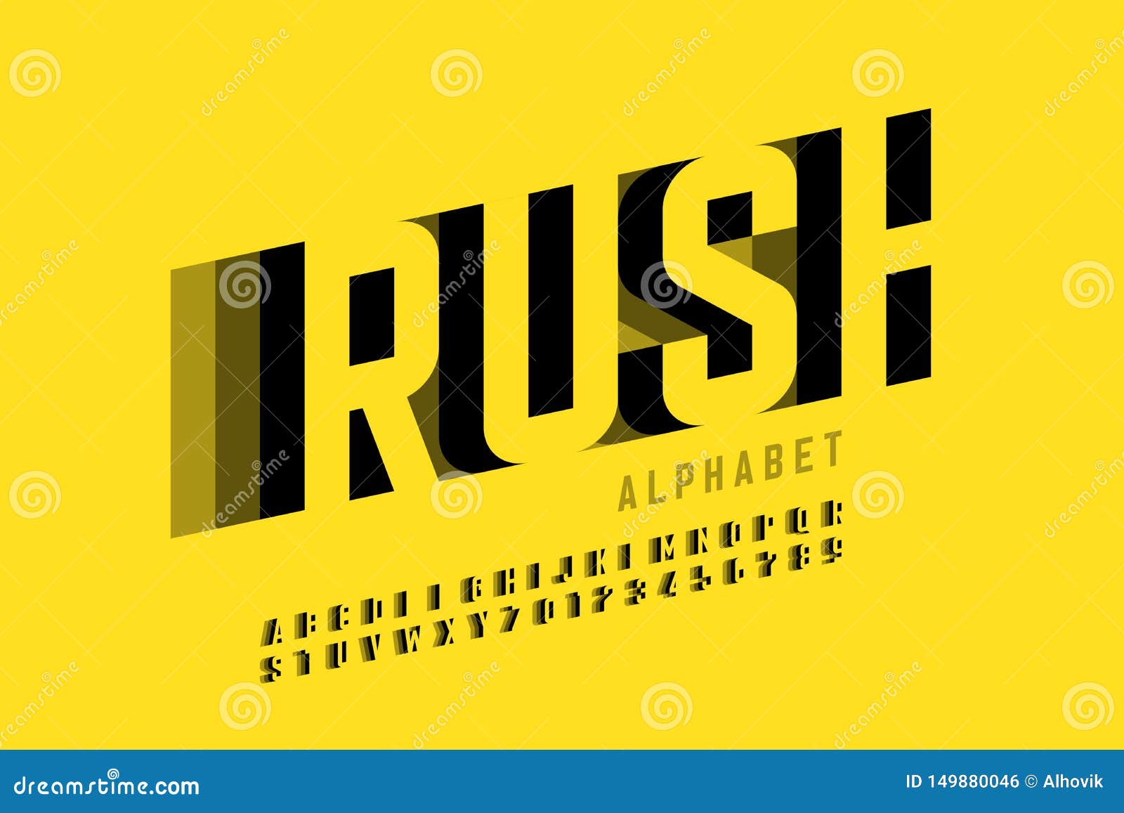 Speed style font stock vector. Illustration of alphabet - 149880046