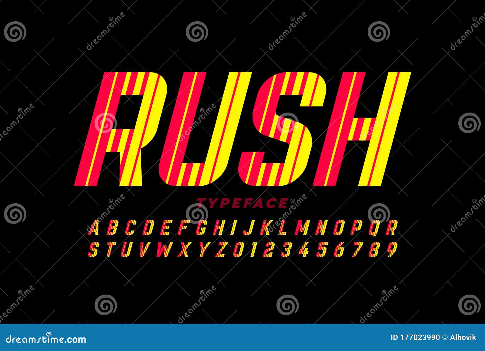 Speed style font design stock vector. Illustration of acceleration ...