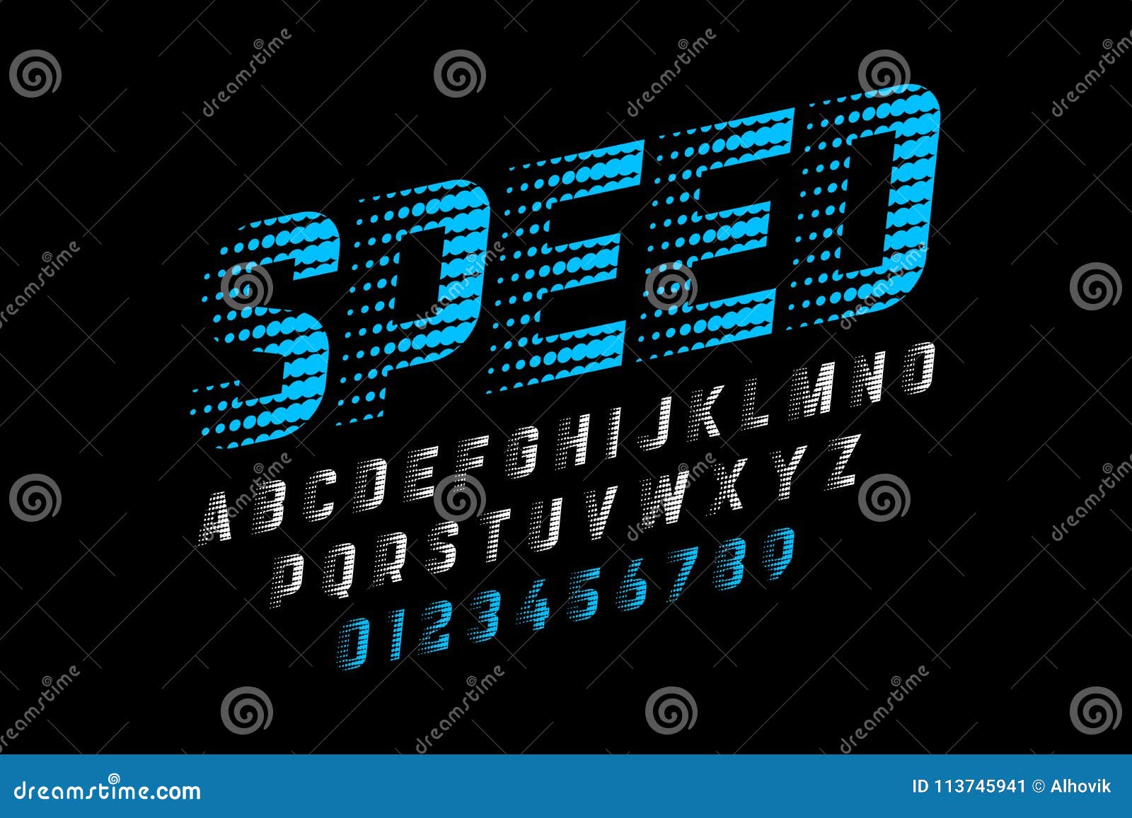 Speed style font stock vector. Illustration of decorative - 113745941