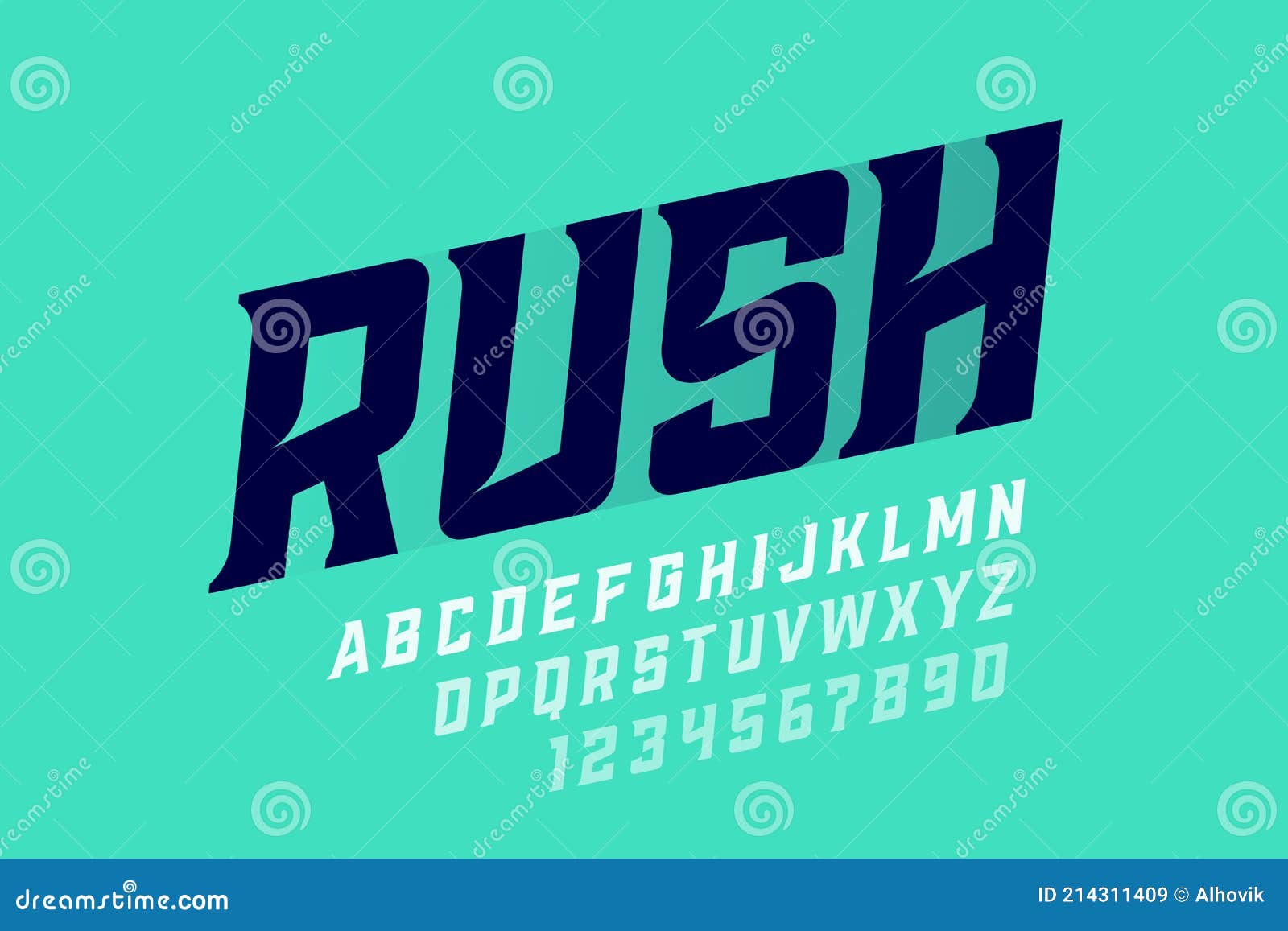 Speed style font stock vector. Illustration of creativity - 214311409
