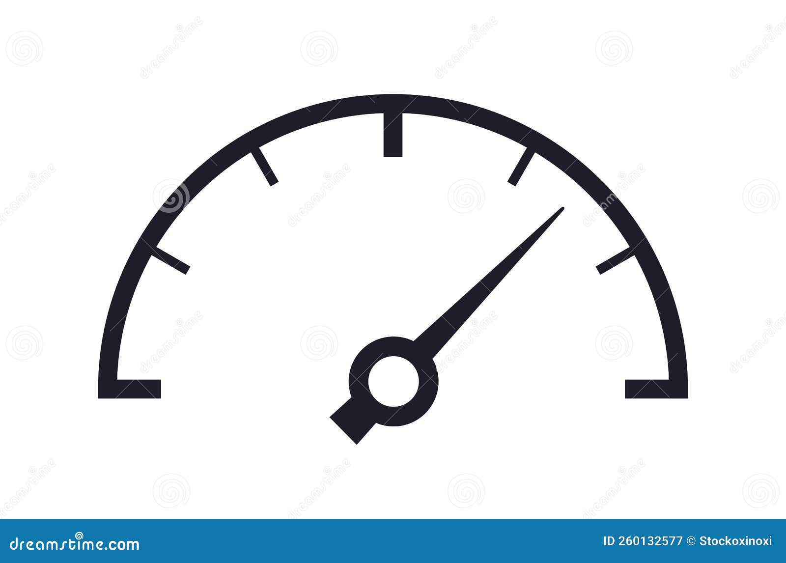 Speed Symbol Performance Tacho Icon Stock Vector - Illustration of test ...