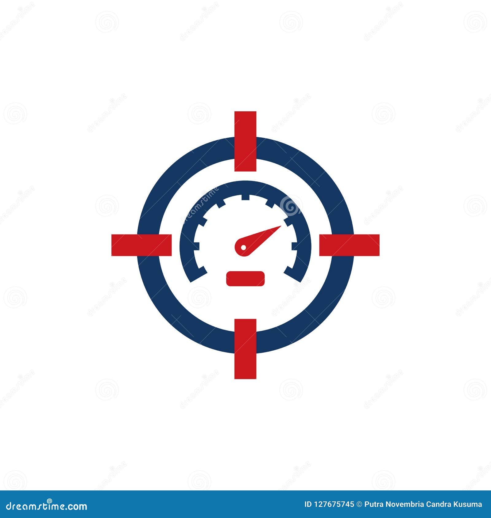 Speed Target Logo Icon Design Stock Vector - Illustration of creative ...