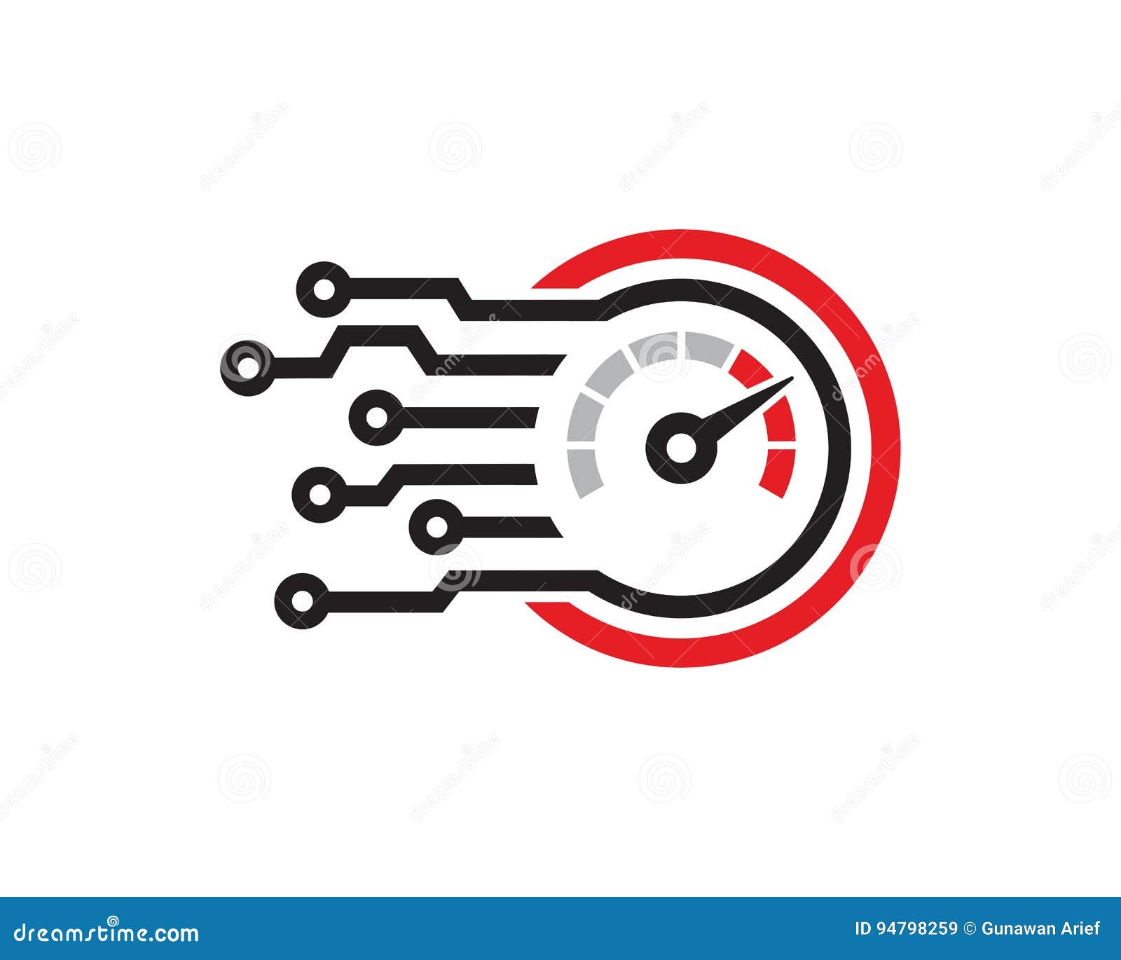 Speed Technology Logo Template Design Vector, Emblem, Design Concept ...