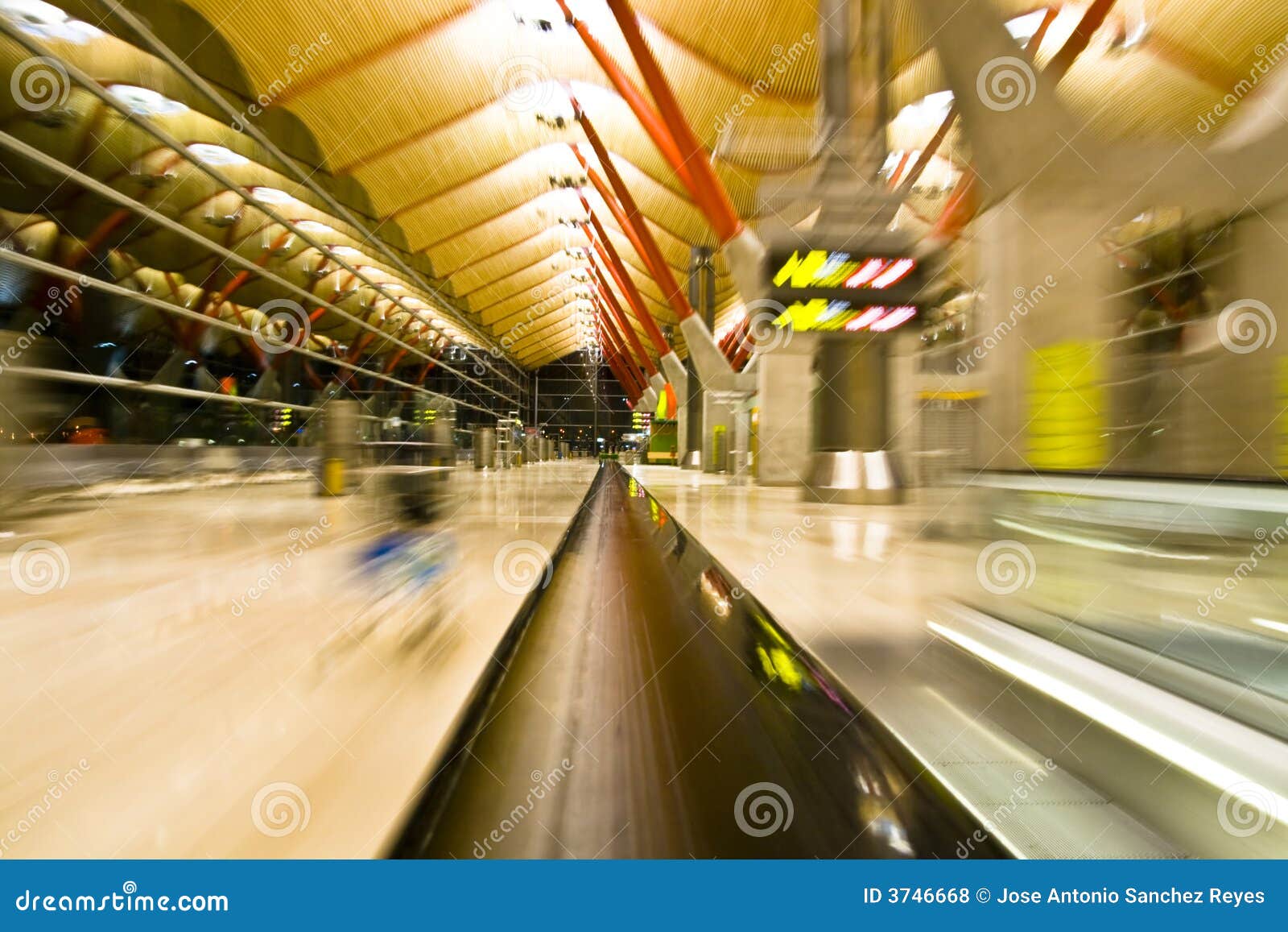 Speed in the terminal stock photo. Image of lightspeed - 3746668