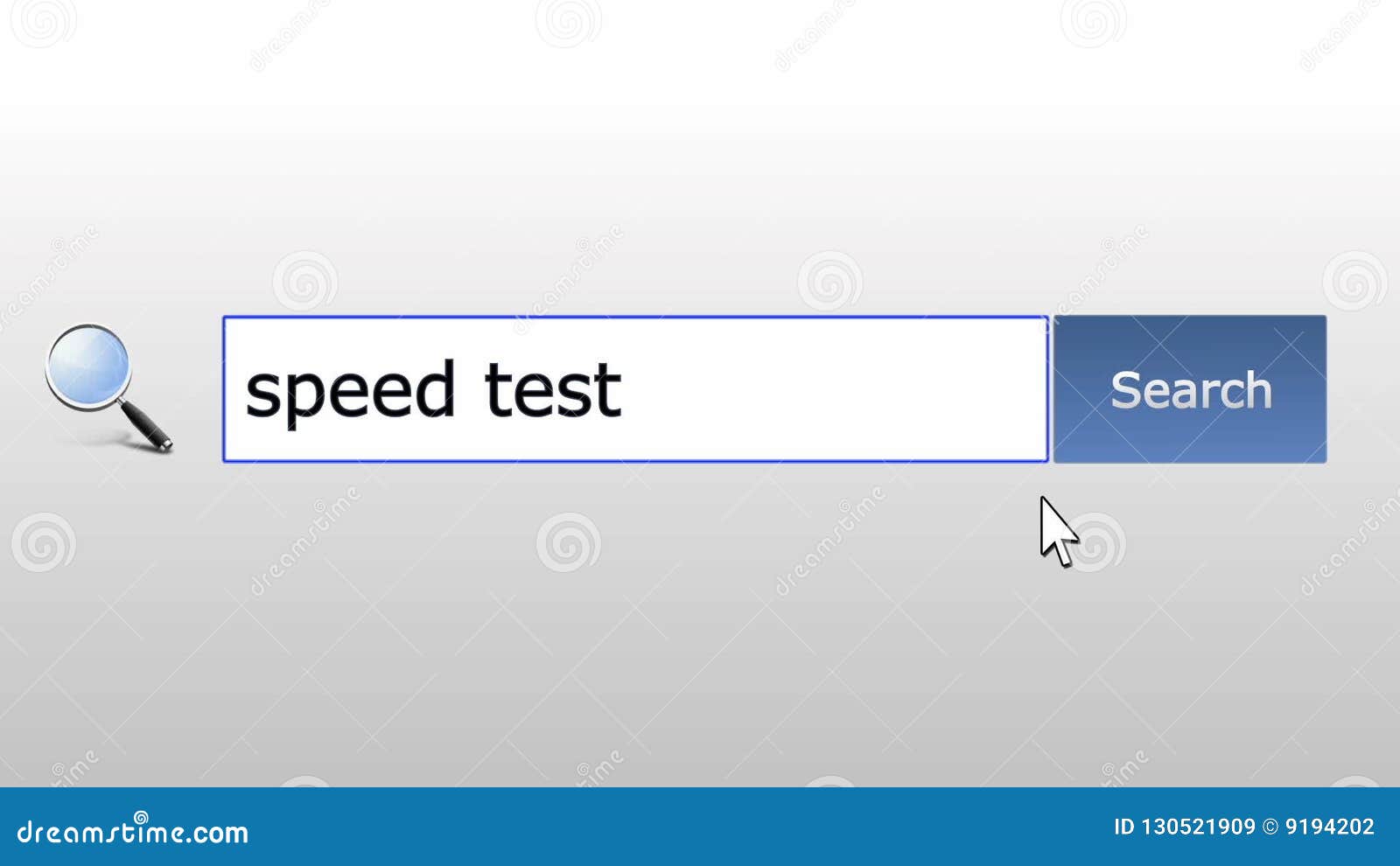 Speed Test - Graphics Browser Search Query, Web Page Stock Video ...