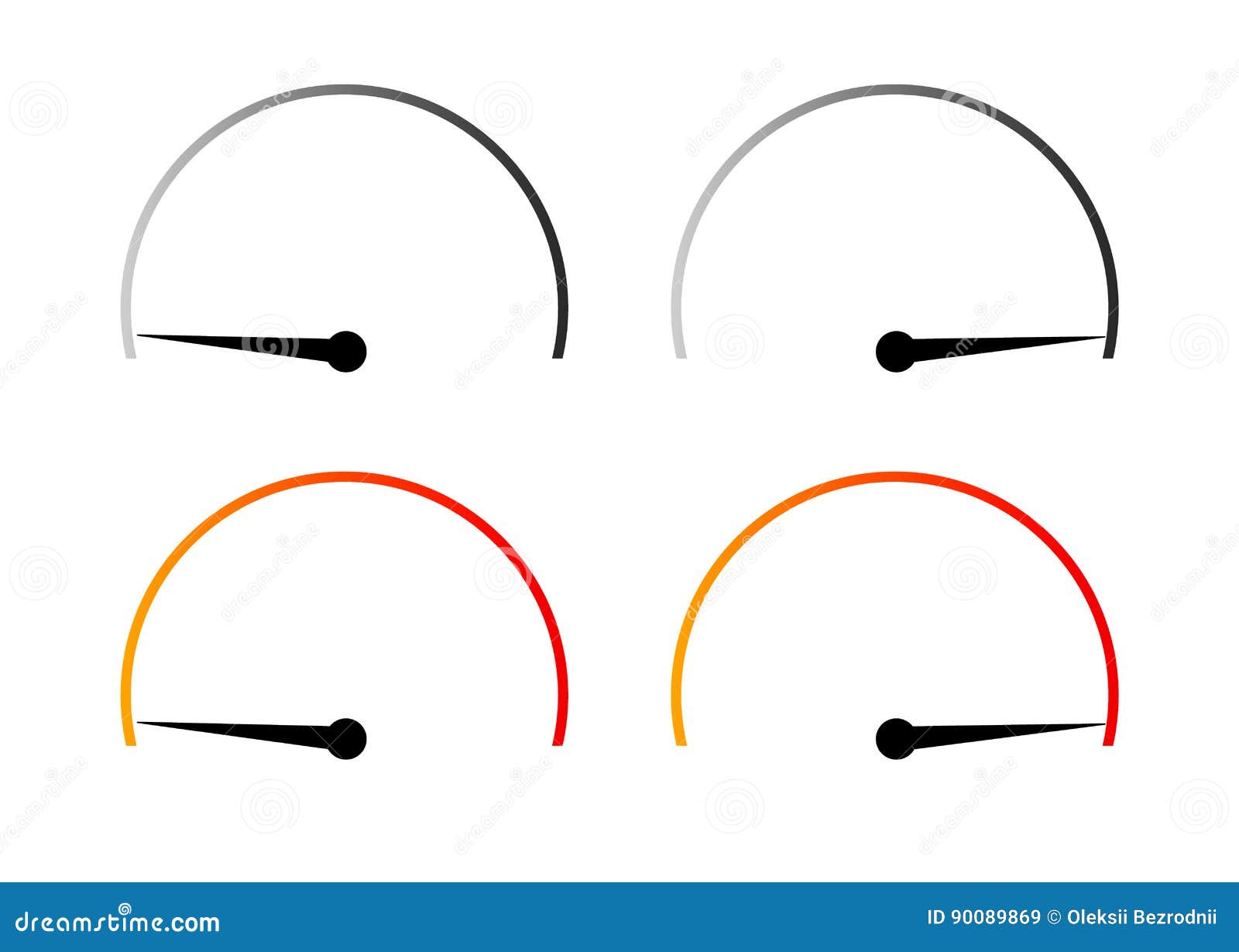 Speed Test Icon Internet Connection Speed Bar Stock Vector ...