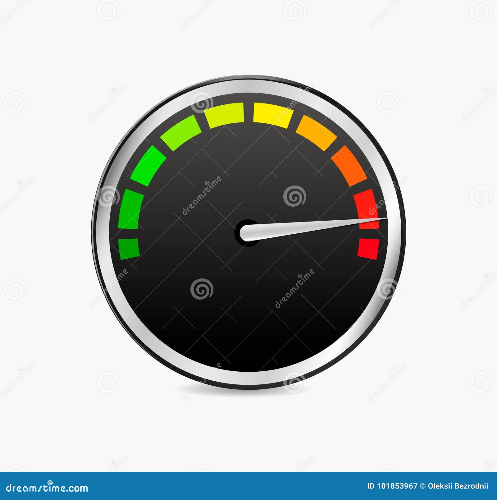 Speed test meter vector stock vector. Illustration of chart - 101853967