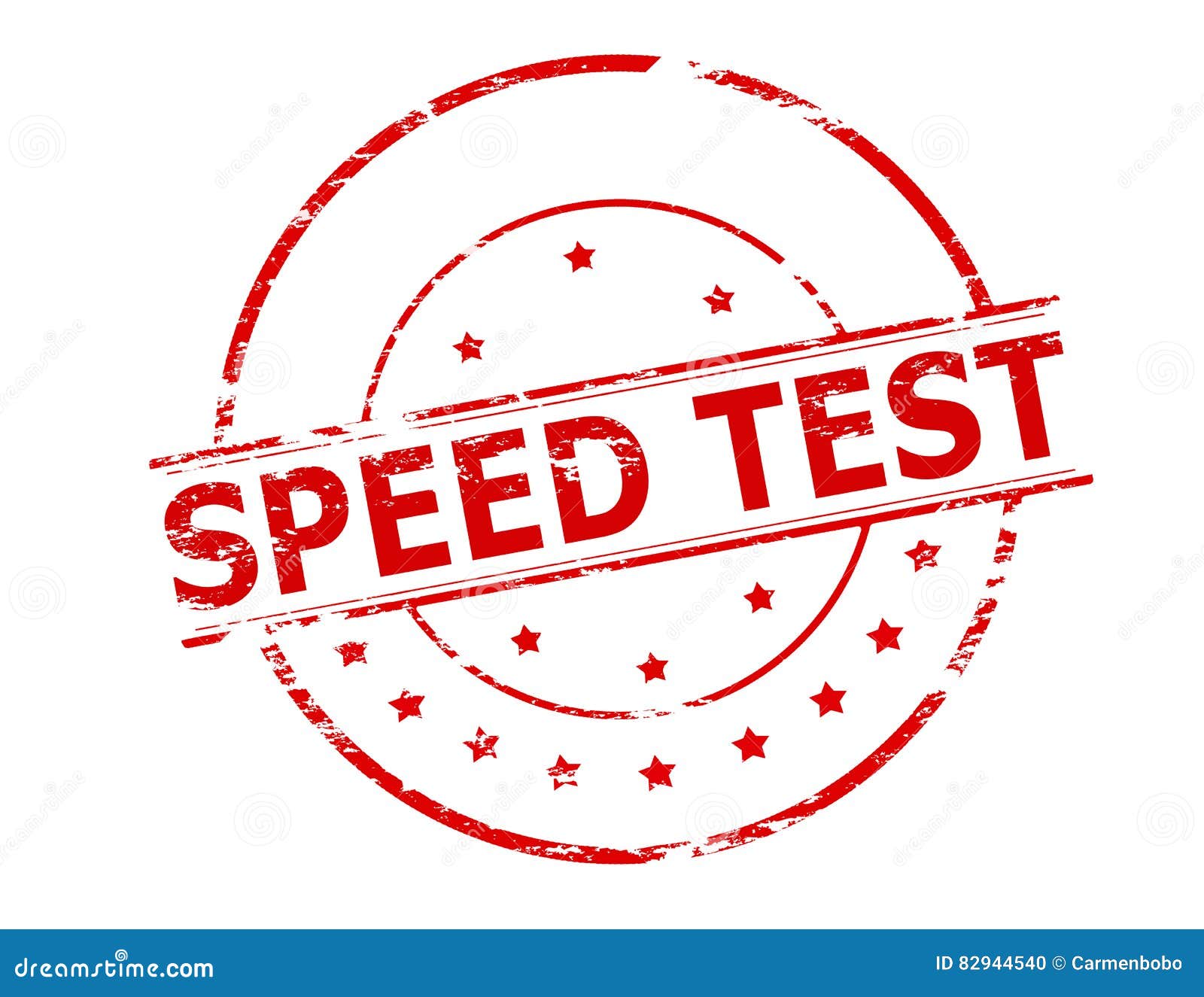 Speed test stock illustration. Illustration of symbol - 82944540