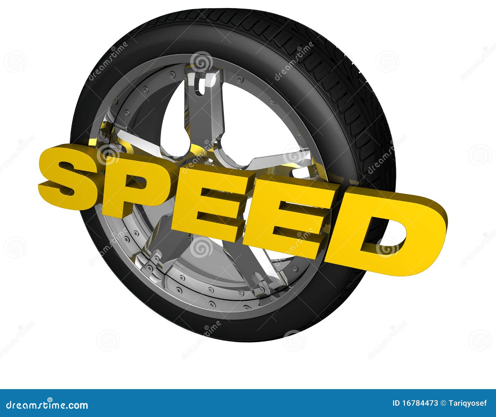 Speed tire stock illustration. Illustration of fast, isolated - 16784473