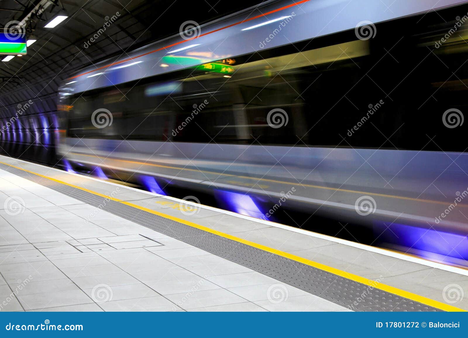 Speed train stock photo. Image of speed, railroad, railway - 17801272