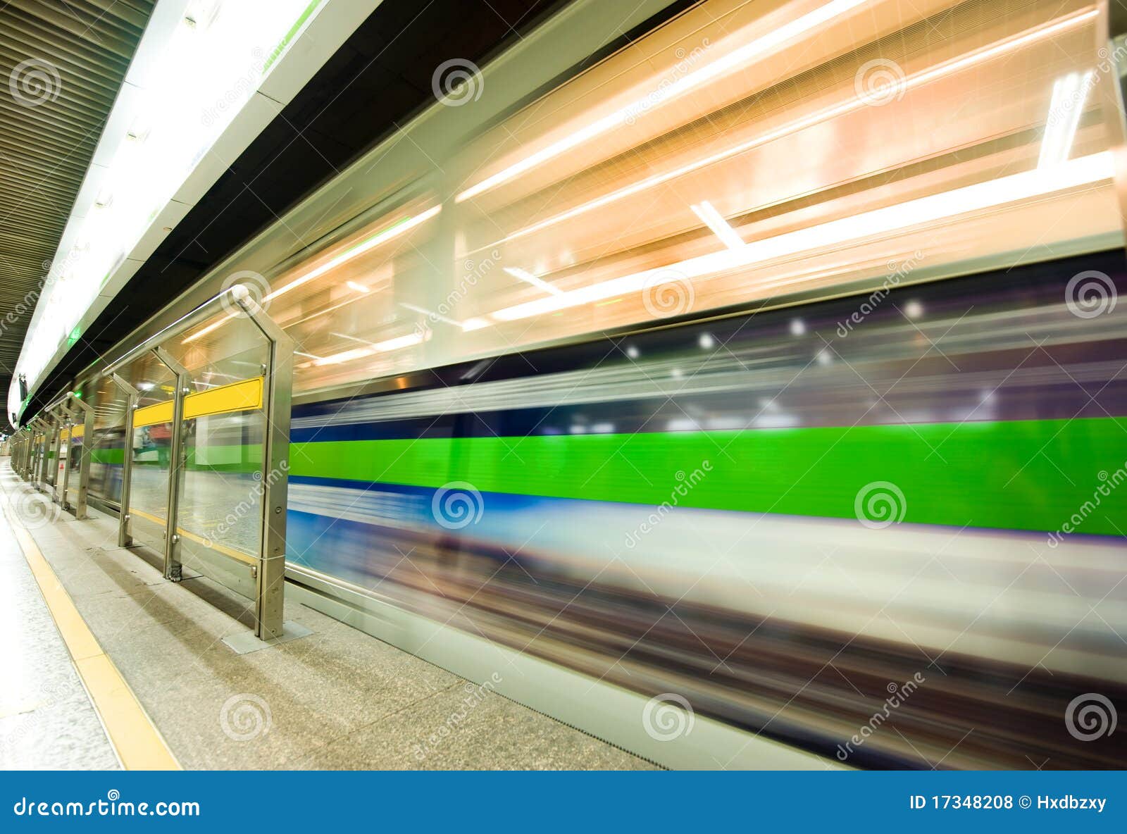 Speed train subway stock photo. Image of connect, railway - 17348208