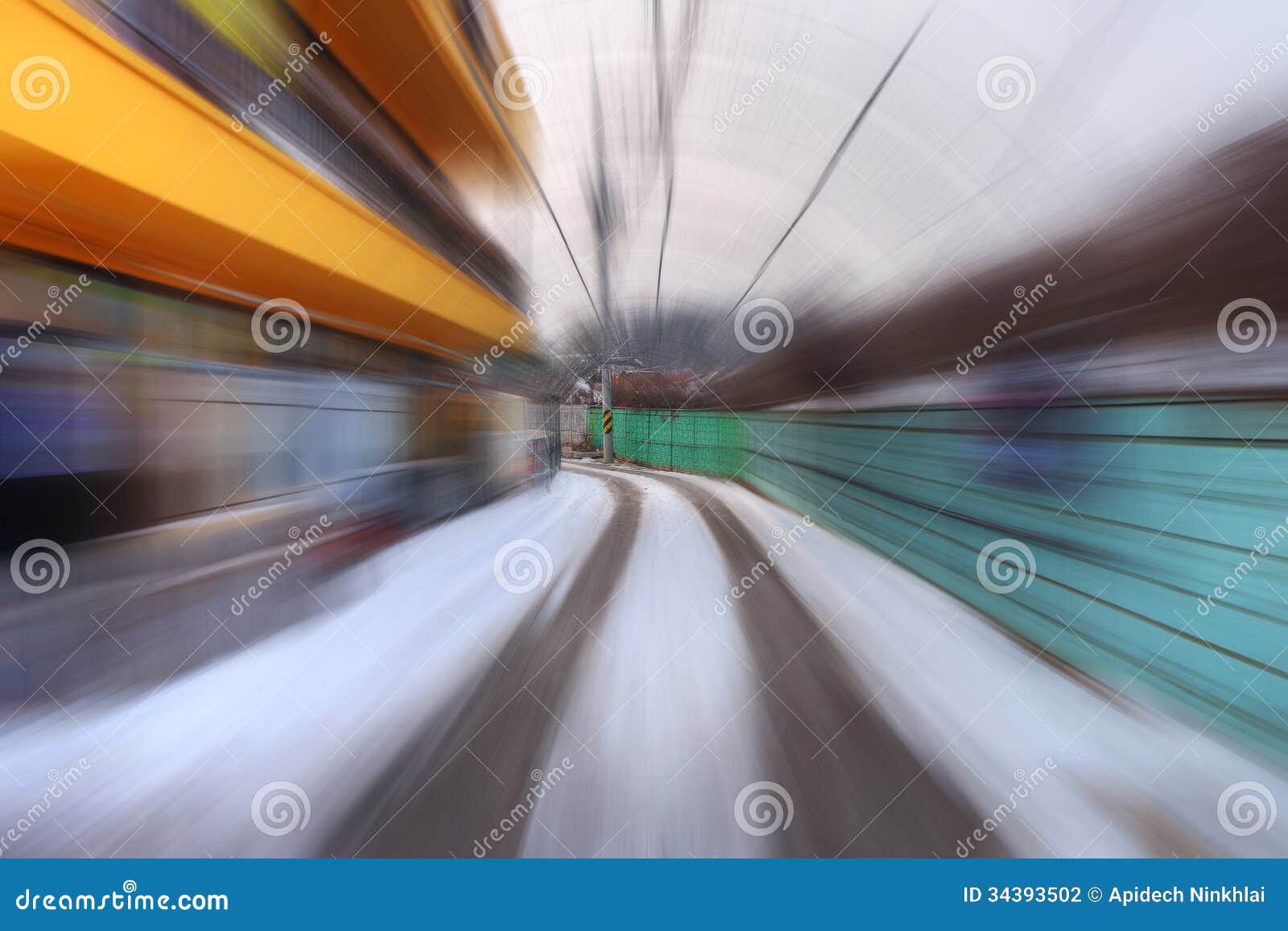 Speed up stock photo. Image of line, byroad, alley, narrow - 34393502