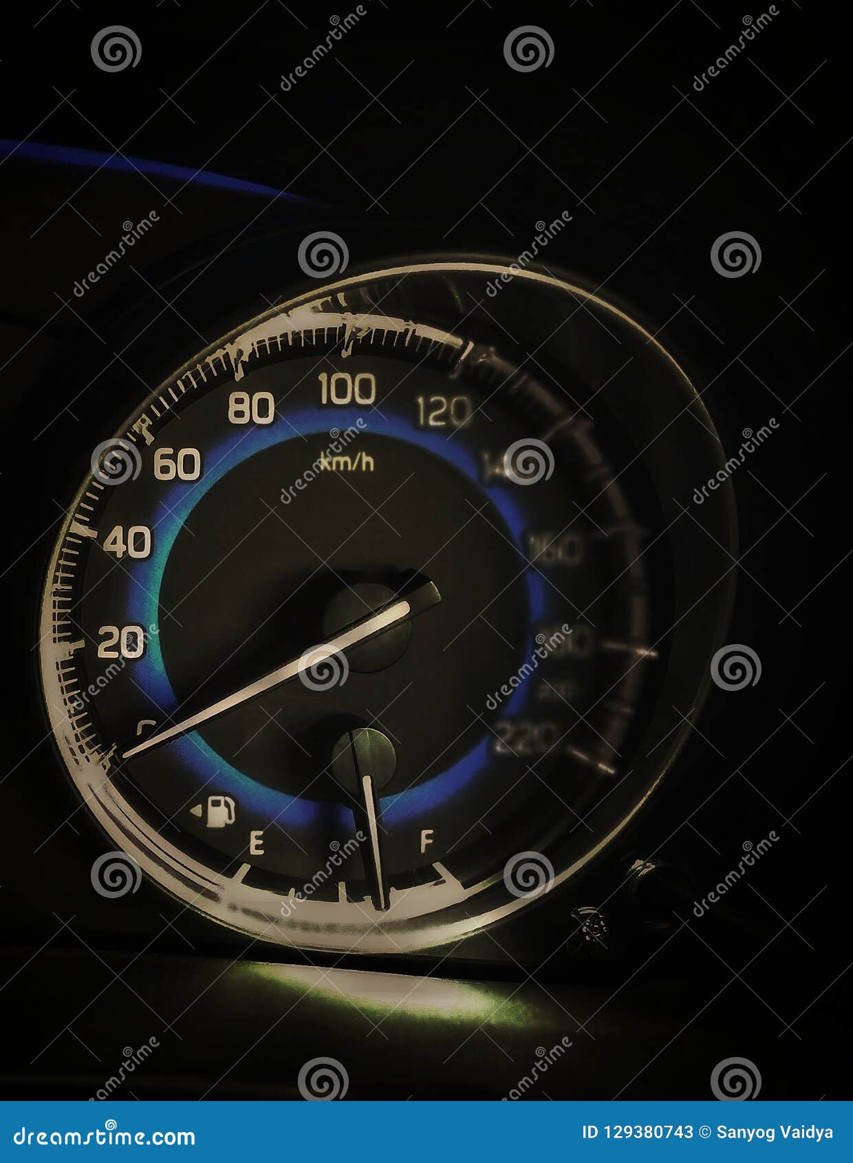 Speed up stock image. Image of speedometer, speed, zero - 129380743