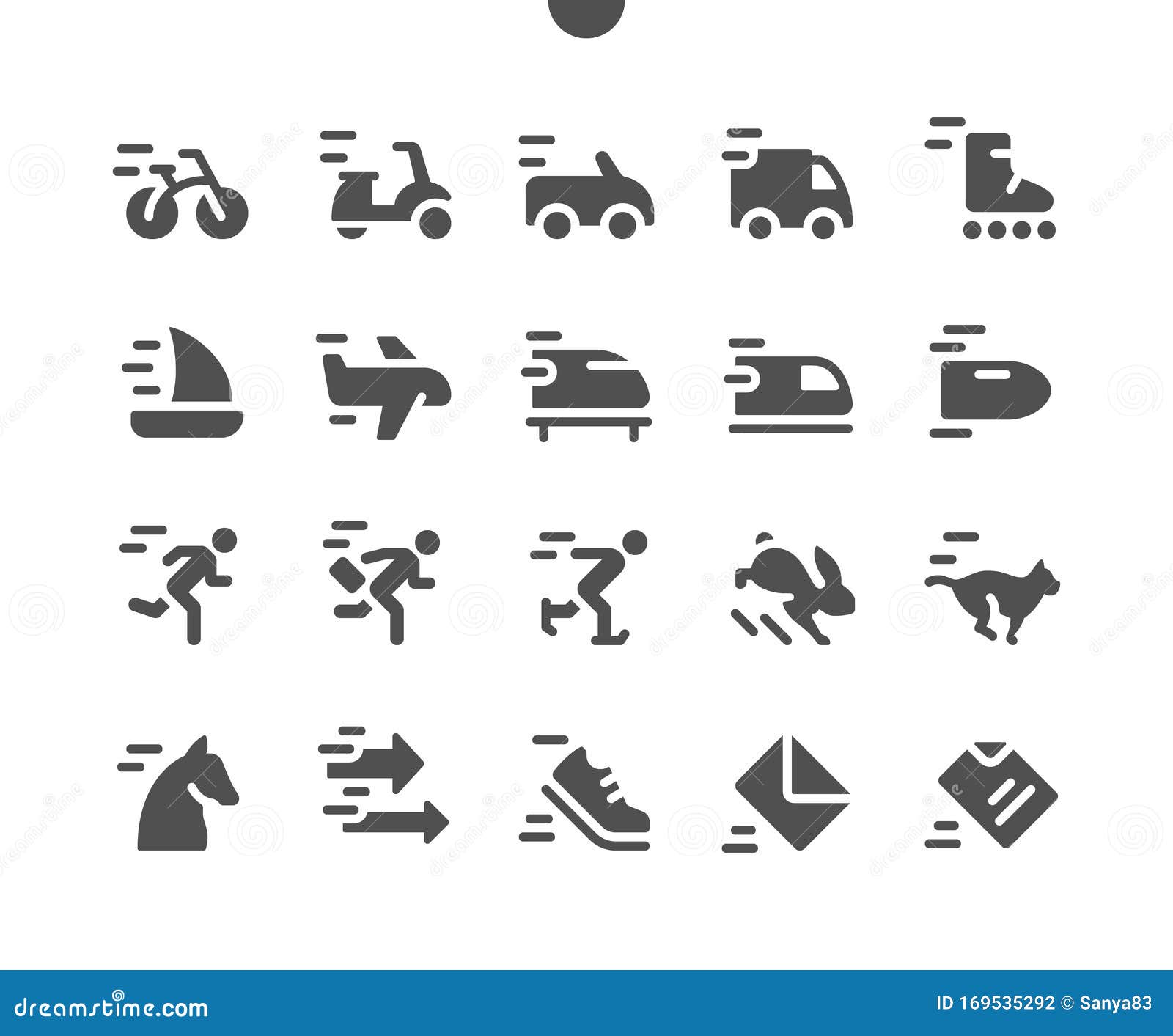 Speed V2 UI Pixel Perfect Gut Gestaltete Vector Solid Icons 48x48 Ready ...