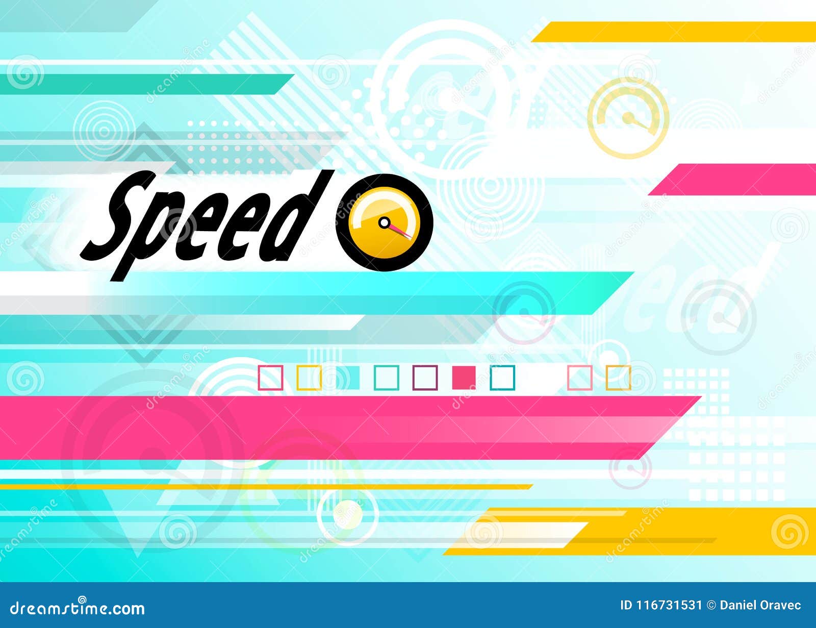 Speed Vector Backdrop. Blue Fast Motion Background. Stock Vector ...