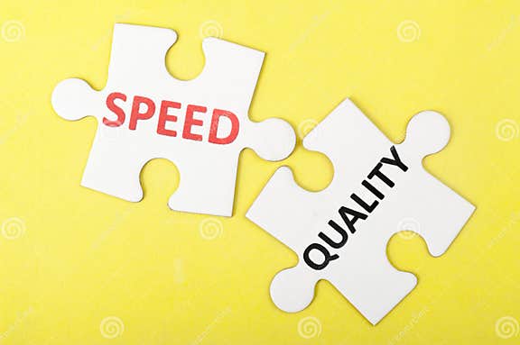 Speed versus quality stock photo. Image of analyze, connection - 43938464