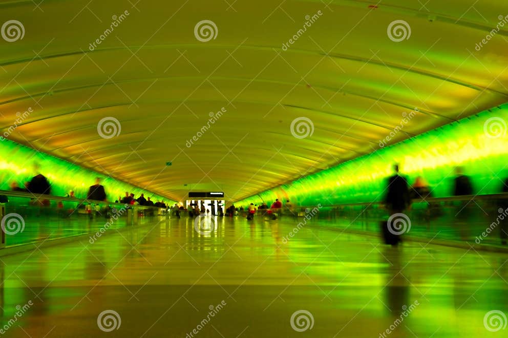 Speed Walk stock image. Image of walking, underground - 11596763