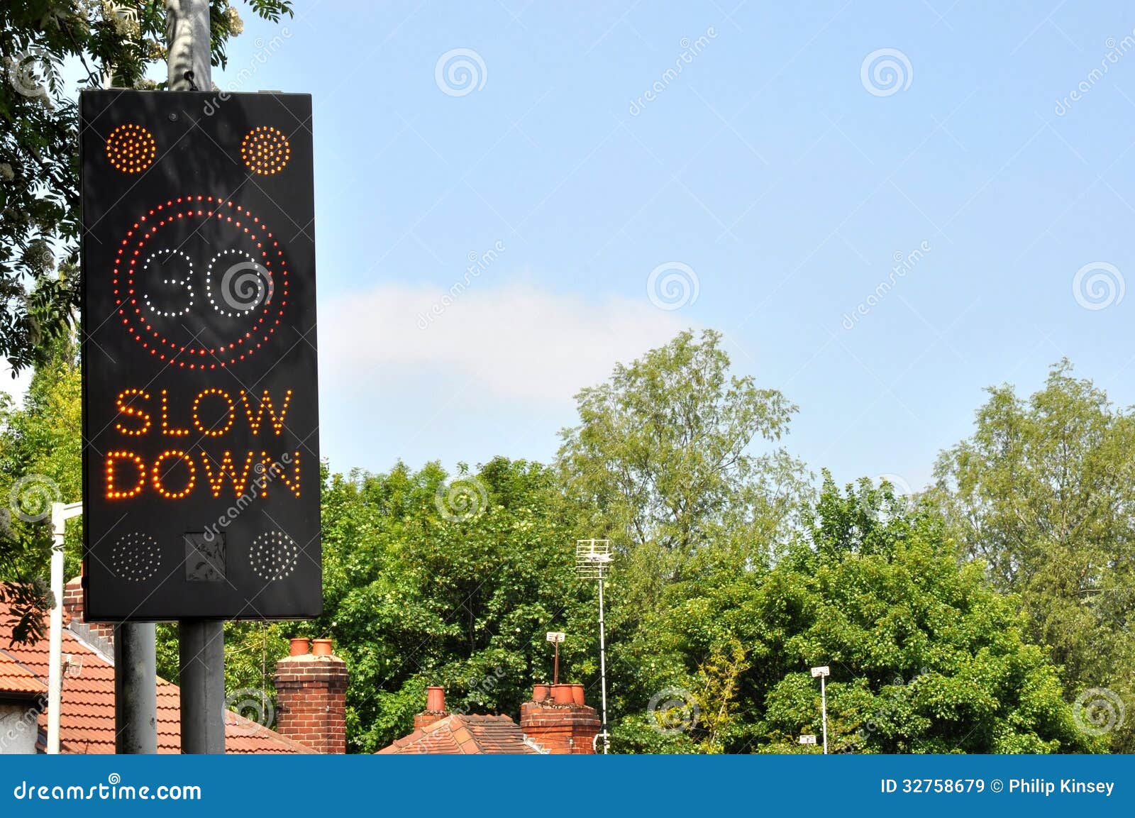 Speed Warning Sign stock image. Image of traffic, sign - 32758679