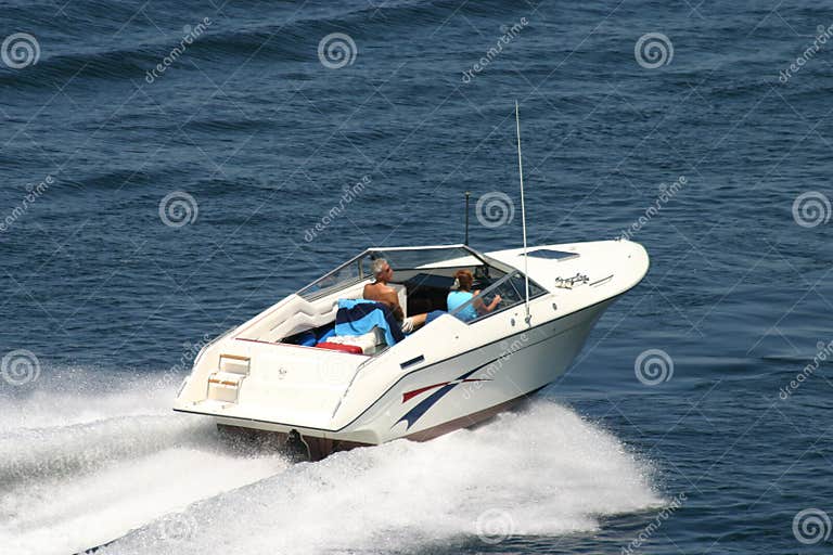 Speedboat stock photo. Image of recreation, wave, river - 1227390