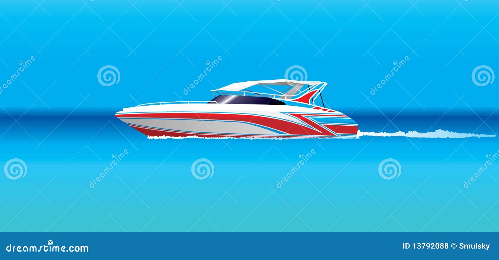 Red Speedboat Stock Illustrations – 270 Red Speedboat Stock ...