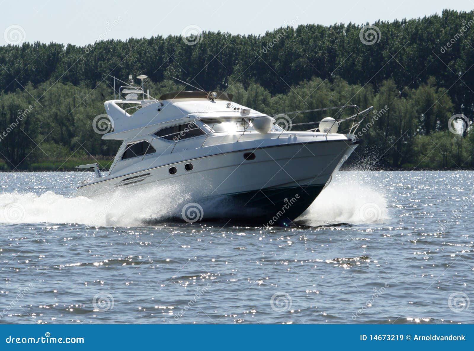 Speedboat stock image. Image of speedboat, yachting, space - 14673219