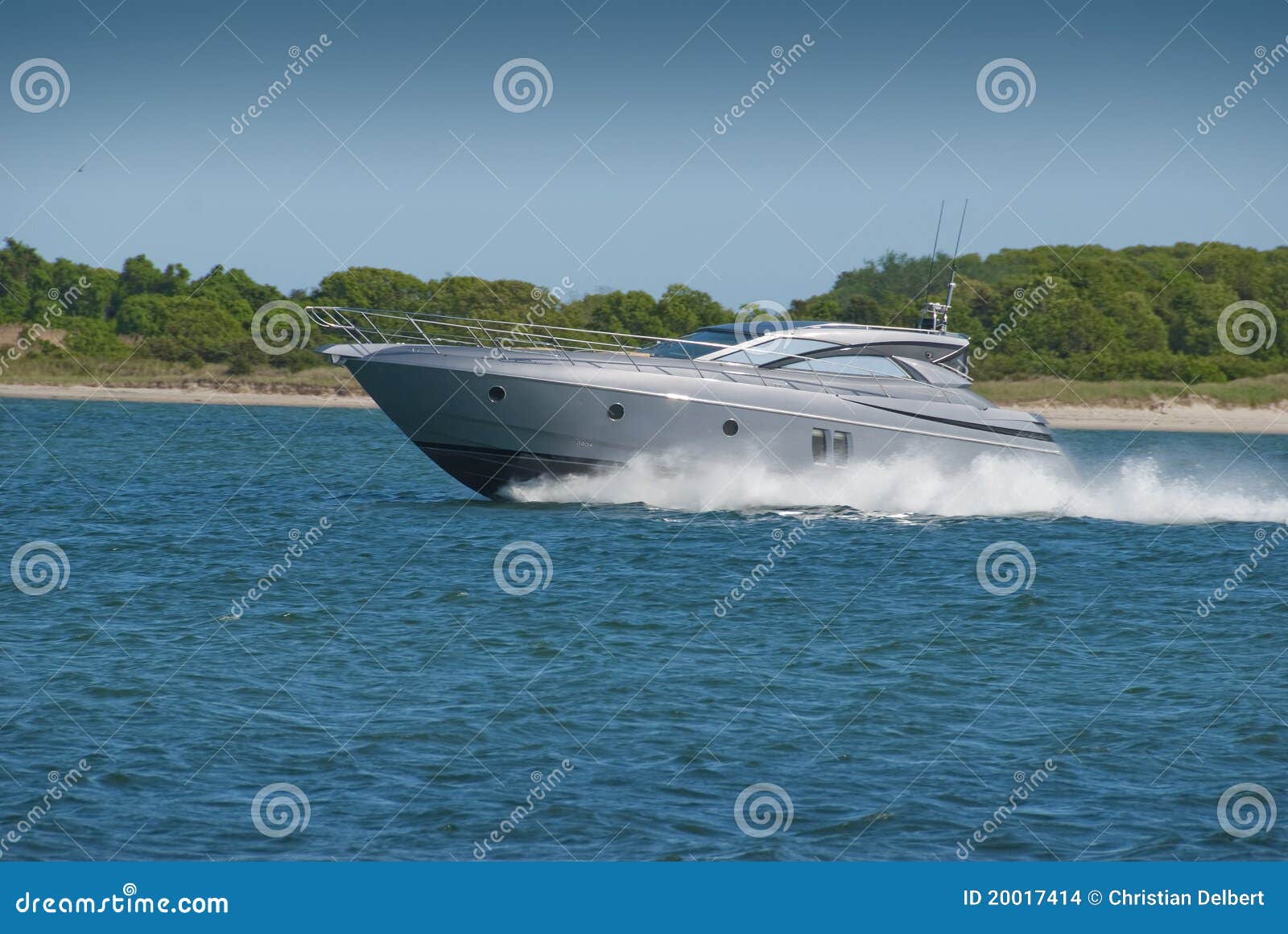 Speedboat stock photo. Image of power, recreational, splashing - 20017414
