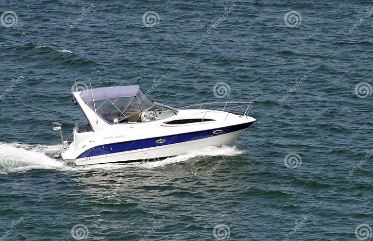 Speedboat stock image. Image of splash, outdoor, cabin - 2012007