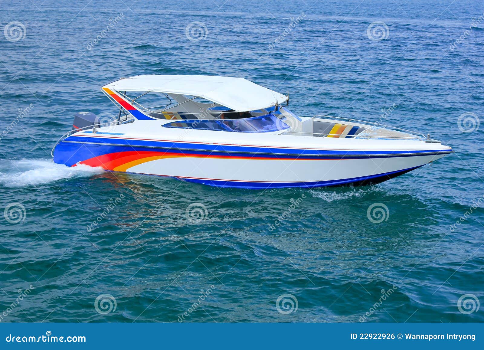 Speedboat stock photo. Image of movement, beach, fast - 22922926