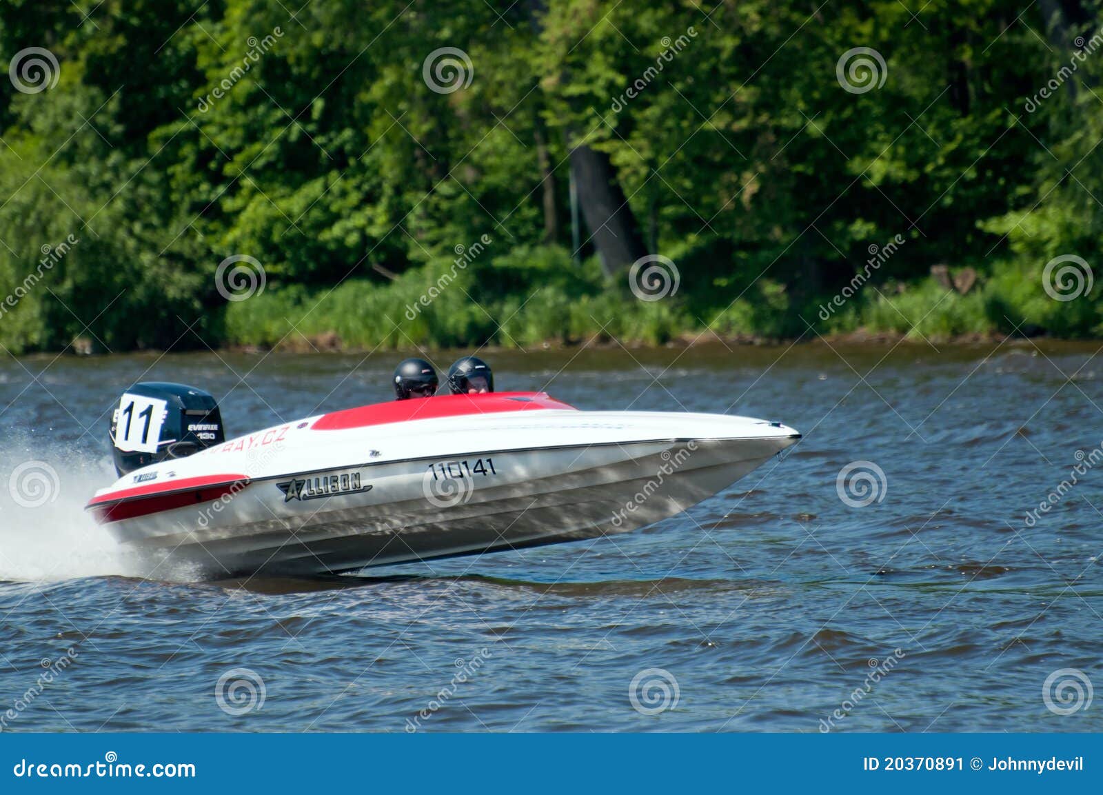 Speedboat in Action editorial photo. Image of republic - 20370891