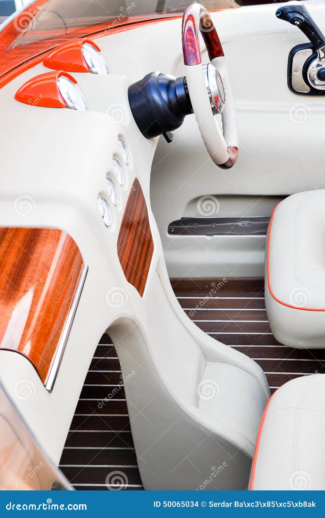 Speedboat control panel stock photo. Image of fast, drive - 50065034
