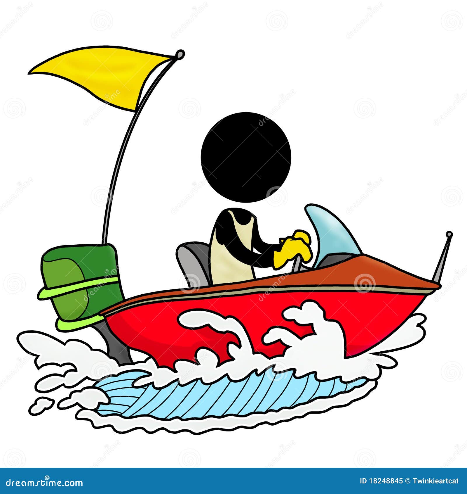 Speedboat Cartoons, Illustrations & Vector Stock Images - 9030 Pictures ...