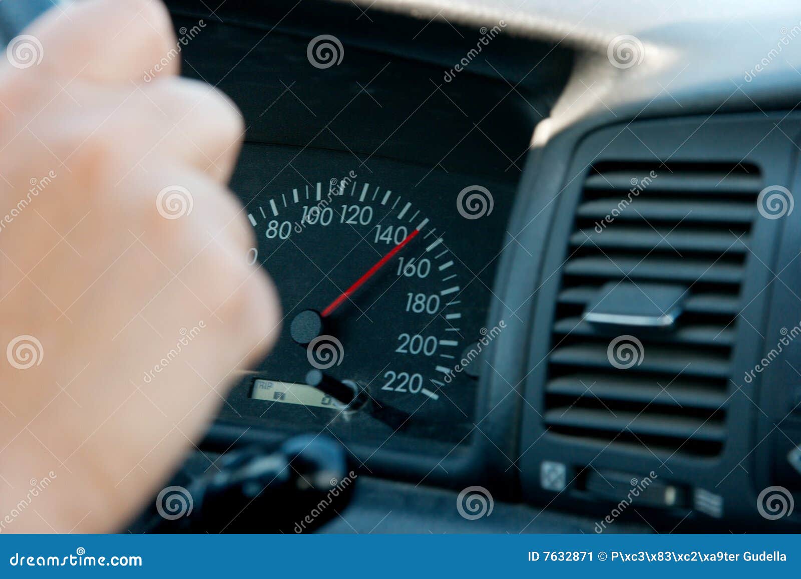 Speeding stock image. Image of dashboard, motion, high - 7632871