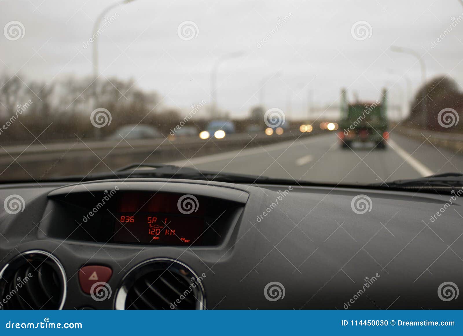 Speeding on the Autobahn stock photo. Image of road - 114450030