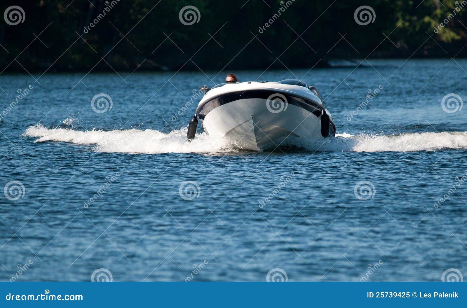 Speeding boat stock image. Image of boating, motorboat - 25739425