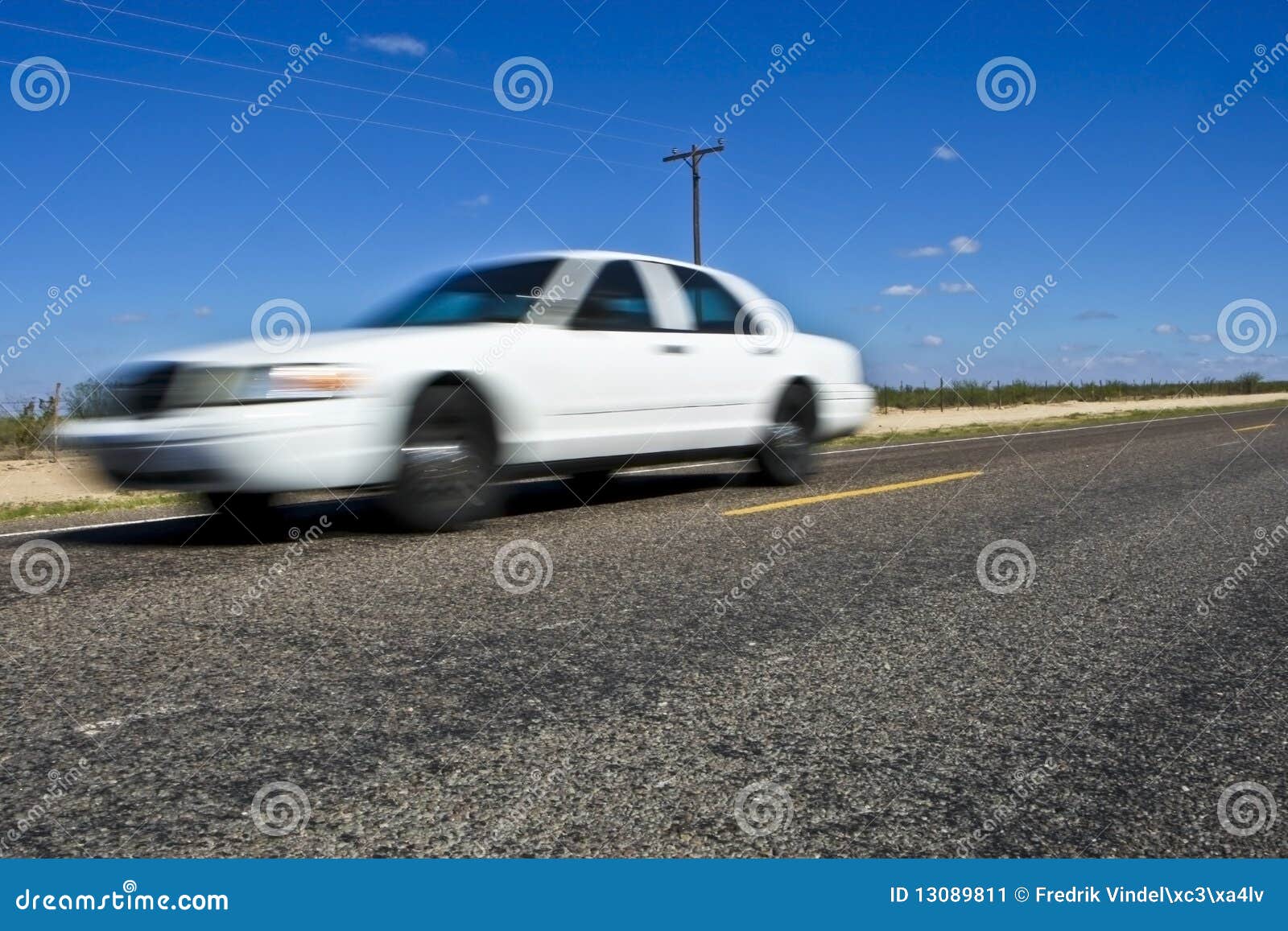 Speeding car stock image. Image of america, movement - 13089811