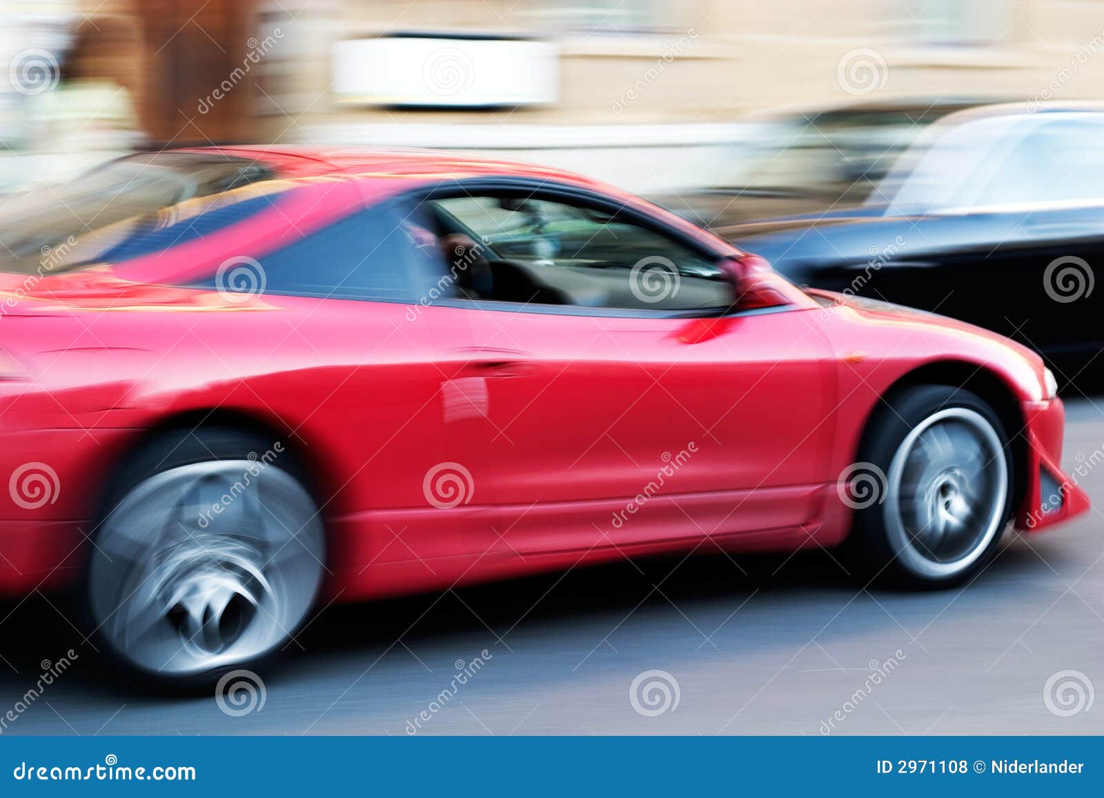 Speeding car stock photo. Image of rush, carry, movement - 2971108