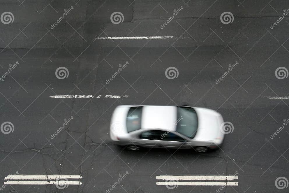 Speeding Car stock image. Image of horizontal, speed, boulevard - 5376789