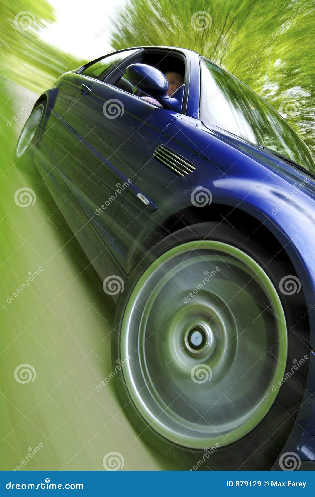 Speeding Car stock image. Image of blue, movement, abstract - 879129