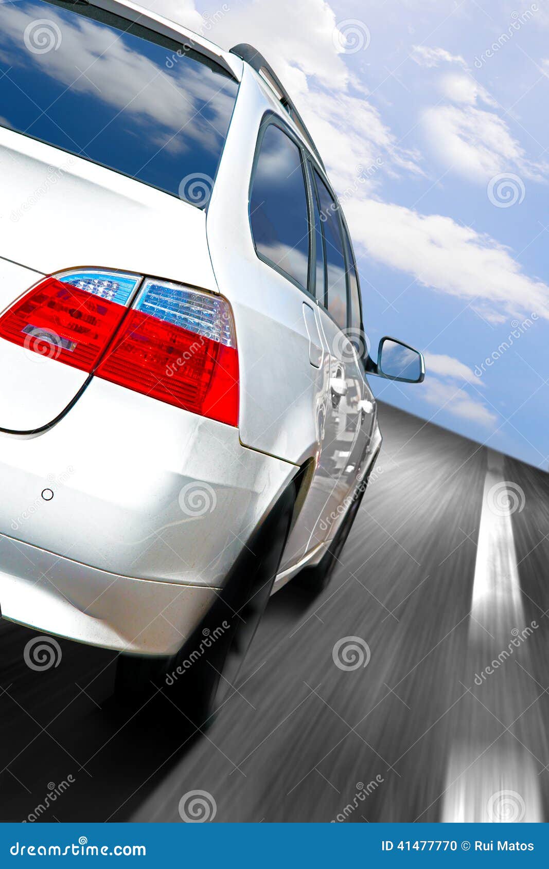 Car speeding stock photo. Image of close, style, tourism - 41477770