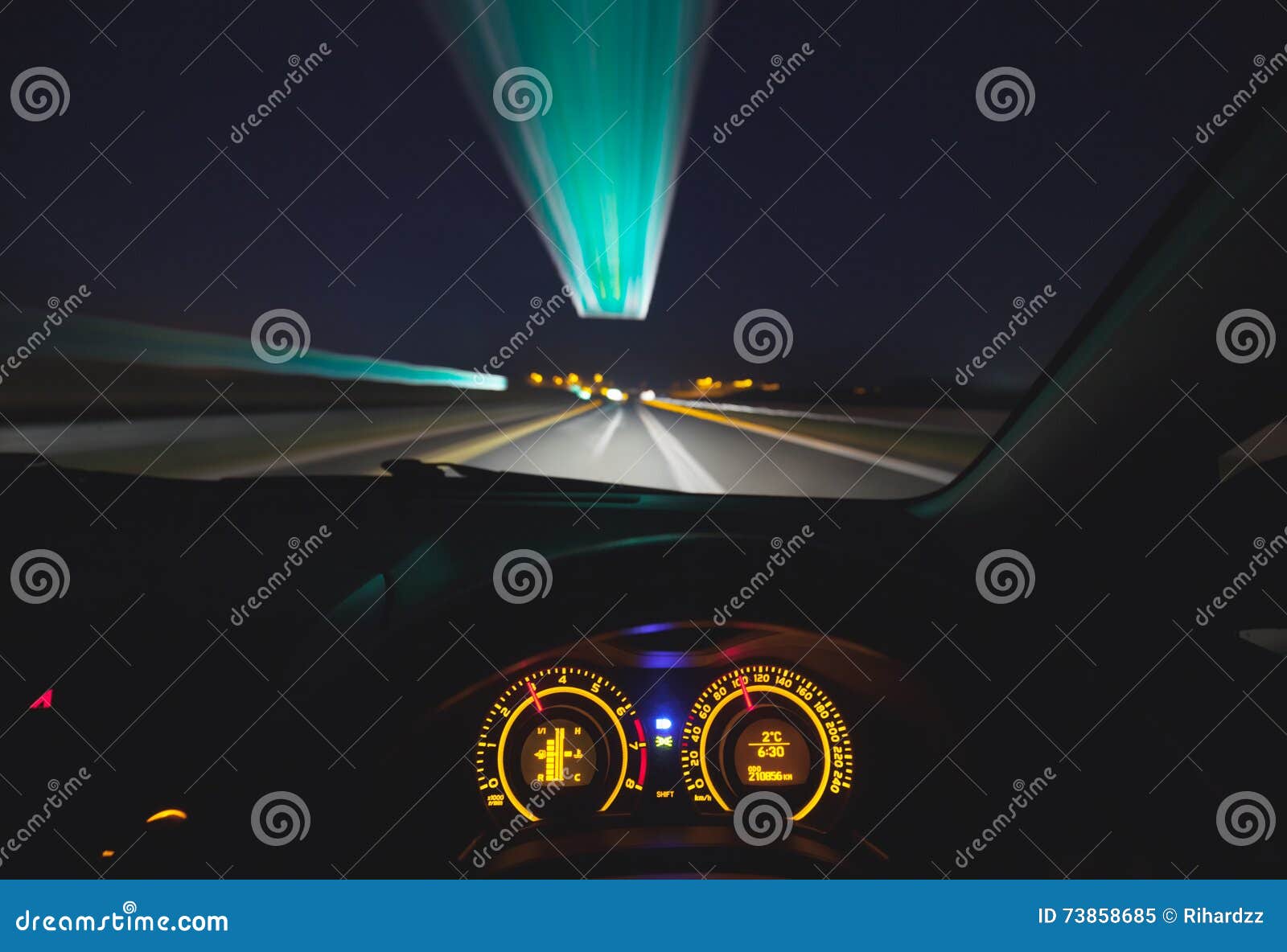 Speeding car dashboard stock image. Image of dash, steering - 73858685