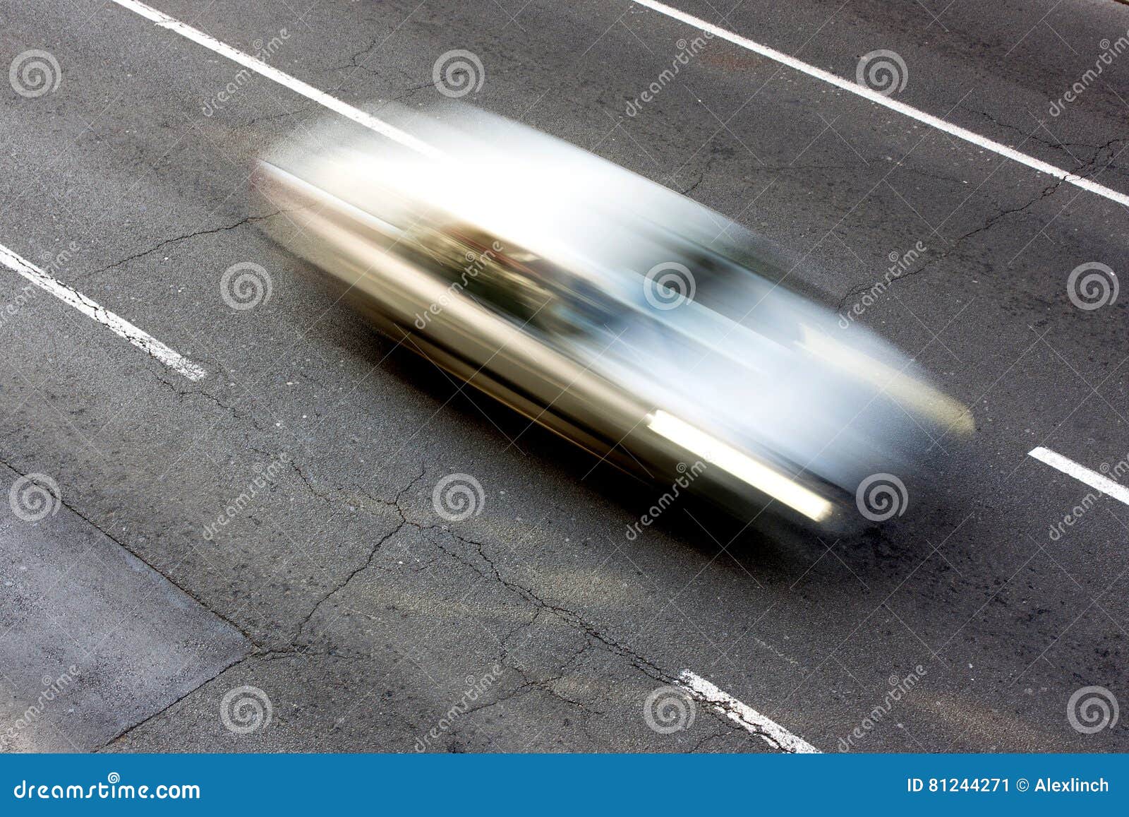 Speeding car stock image. Image of public, blur, fast - 81244271
