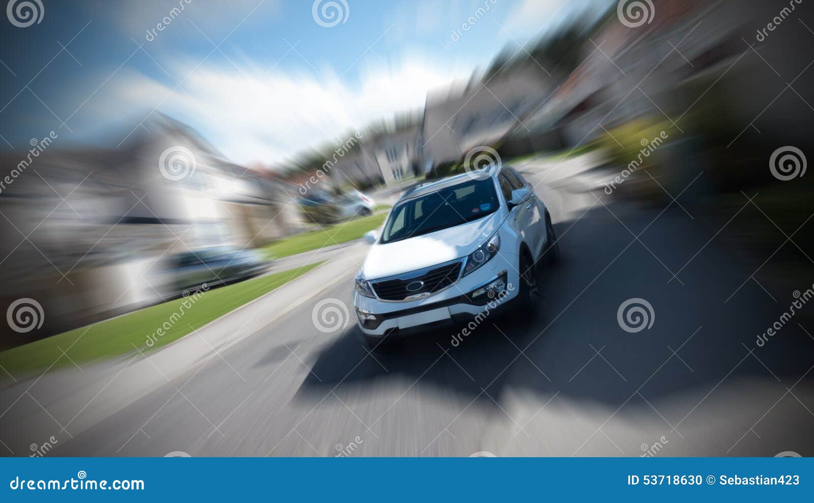Zooming Car