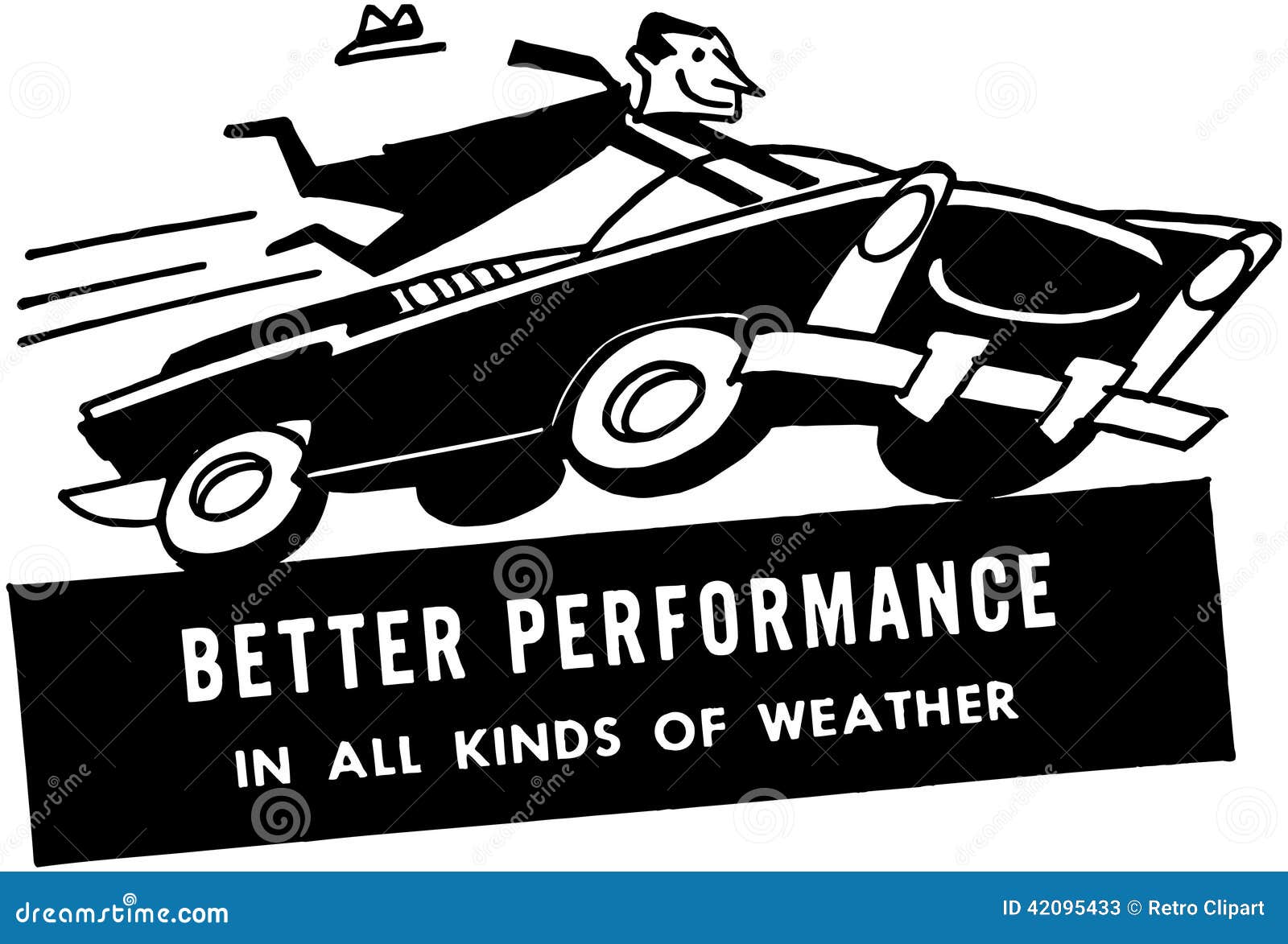 Speeding Driver stock vector. Illustration of highways - 42095433