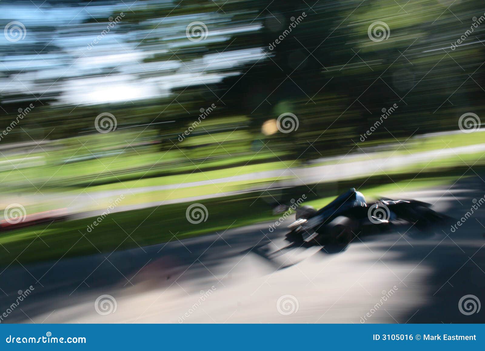 Speeding race car stock photo. Image of automobile, competition - 3105016