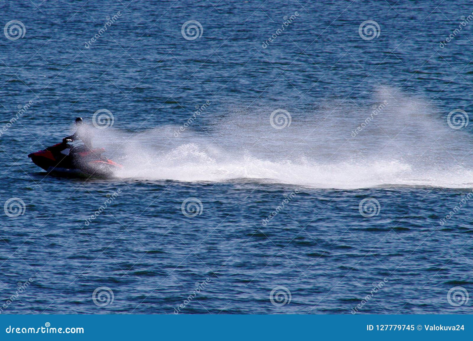 Speeding on the water. stock image. Image of activity - 127779745