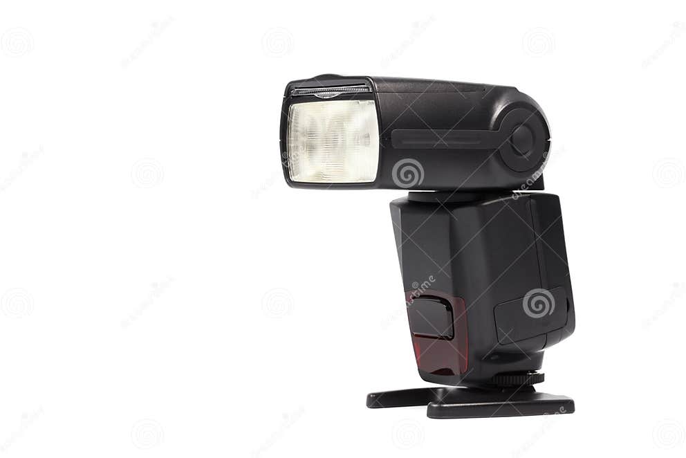 Speedlight flash stock image. Image of illuminate, consumer - 42021365