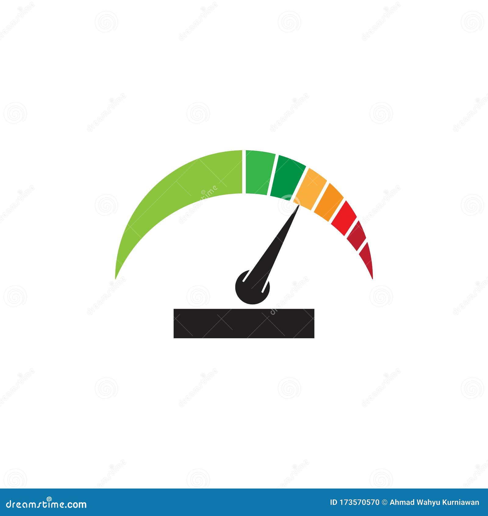 Speedo meter logo stock vector. Illustration of graph - 173570570