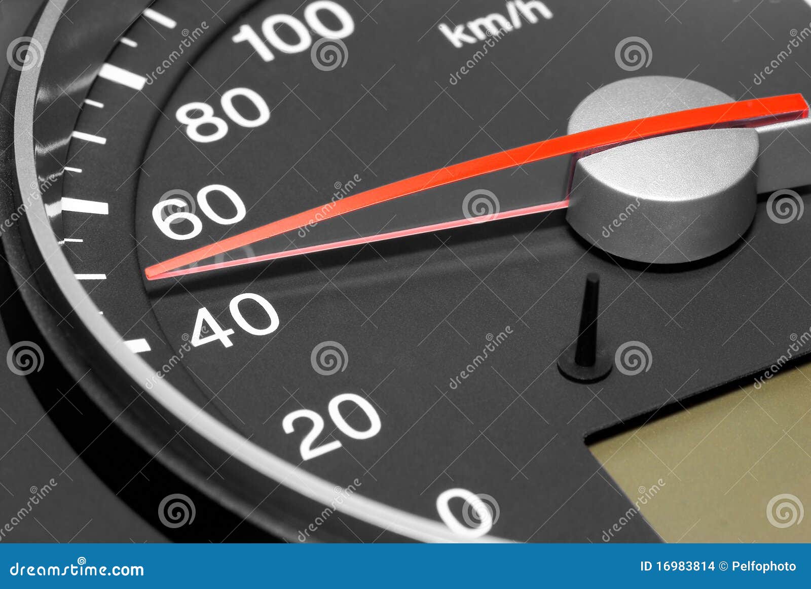Speedometer. stock photo. Image of details, board, kilometres - 16983814